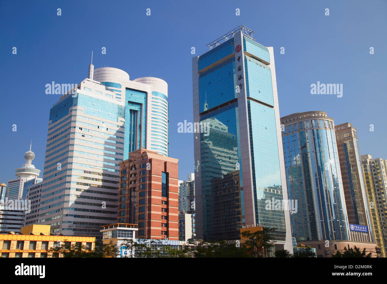 Skyscrapers modern city rise hi-res stock photography and images - Alamy