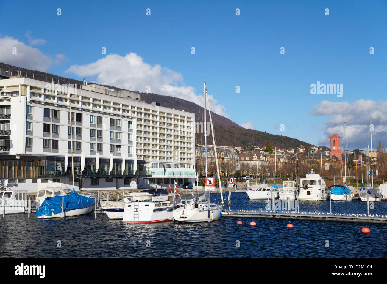 Neuchatel harbor hi-res stock photography and images - Alamy