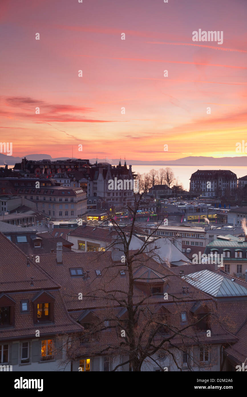 Lausanne switzerland skyline hi-res stock photography and images - Alamy