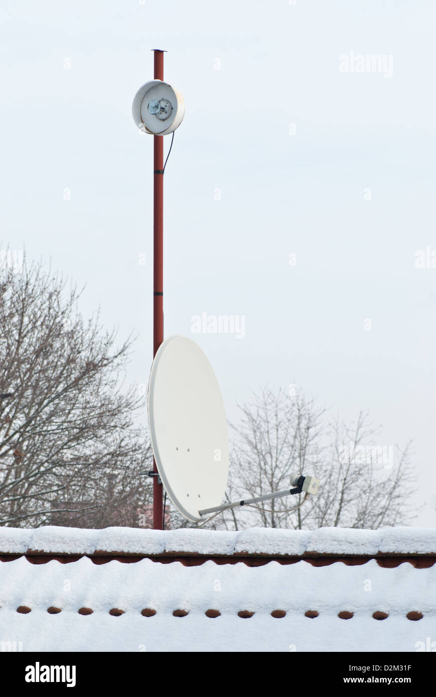 Antenna parabolic hi-res stock photography and images - Alamy