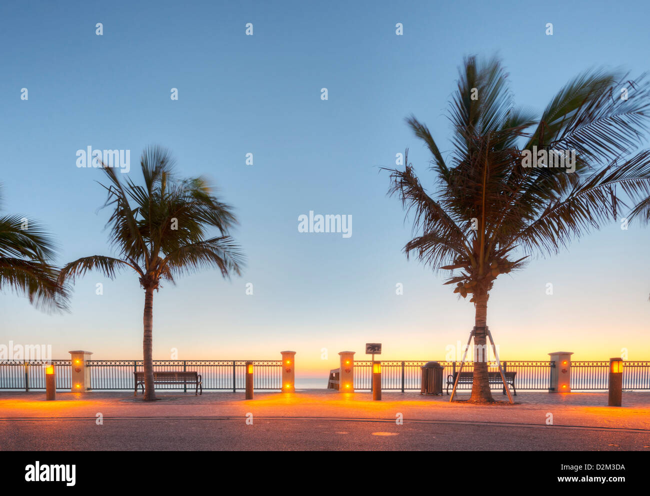 Vero Beach at Sunrise Stock Photo - Alamy