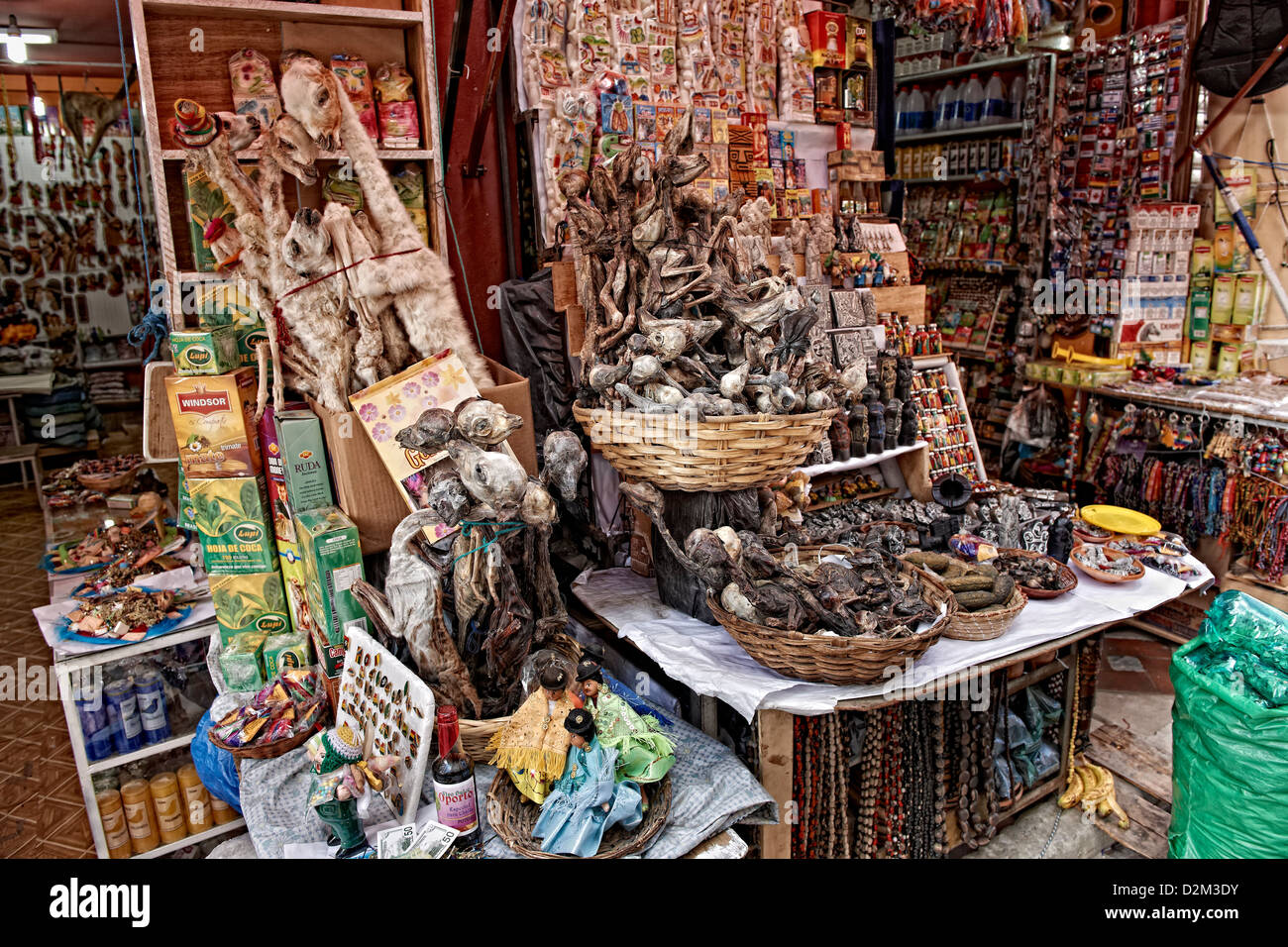 Witches Market or Mercado de Hechiceria or Mercado de las Brujas, La ...