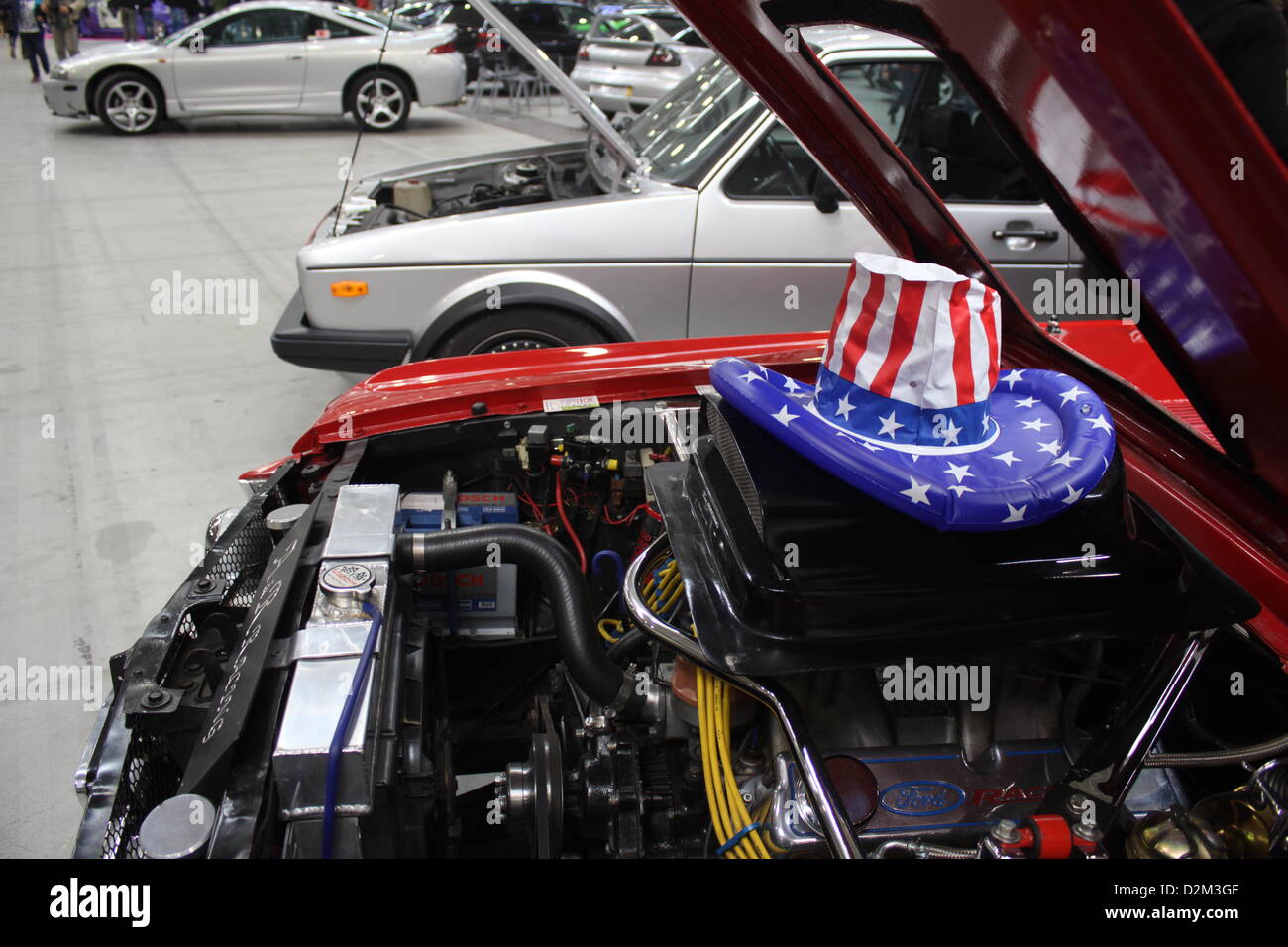 Rome, Italy. 27th January 2013. Tuning Show(Car customisation) in Rome ...