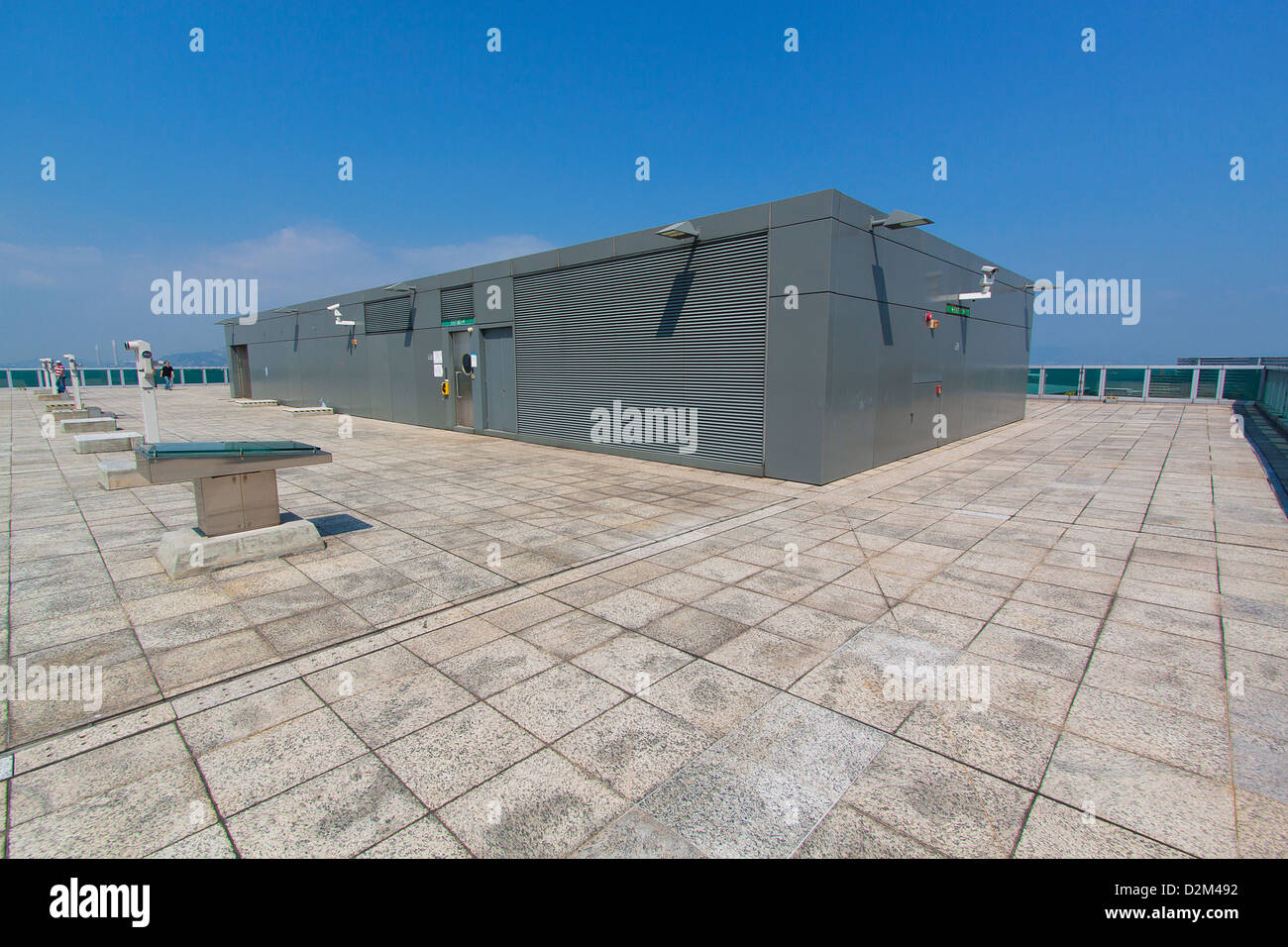 rooftop wide view under sky Stock Photo - Alamy
