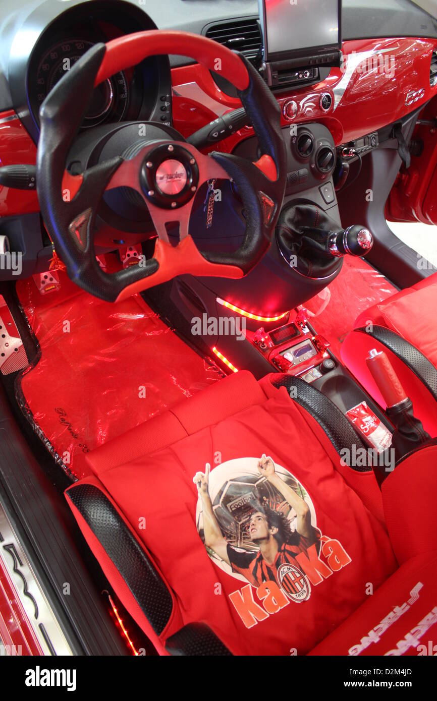 Rome, Italy. 27th January 2013. Tuning Show(Car customisation) in Rome ...