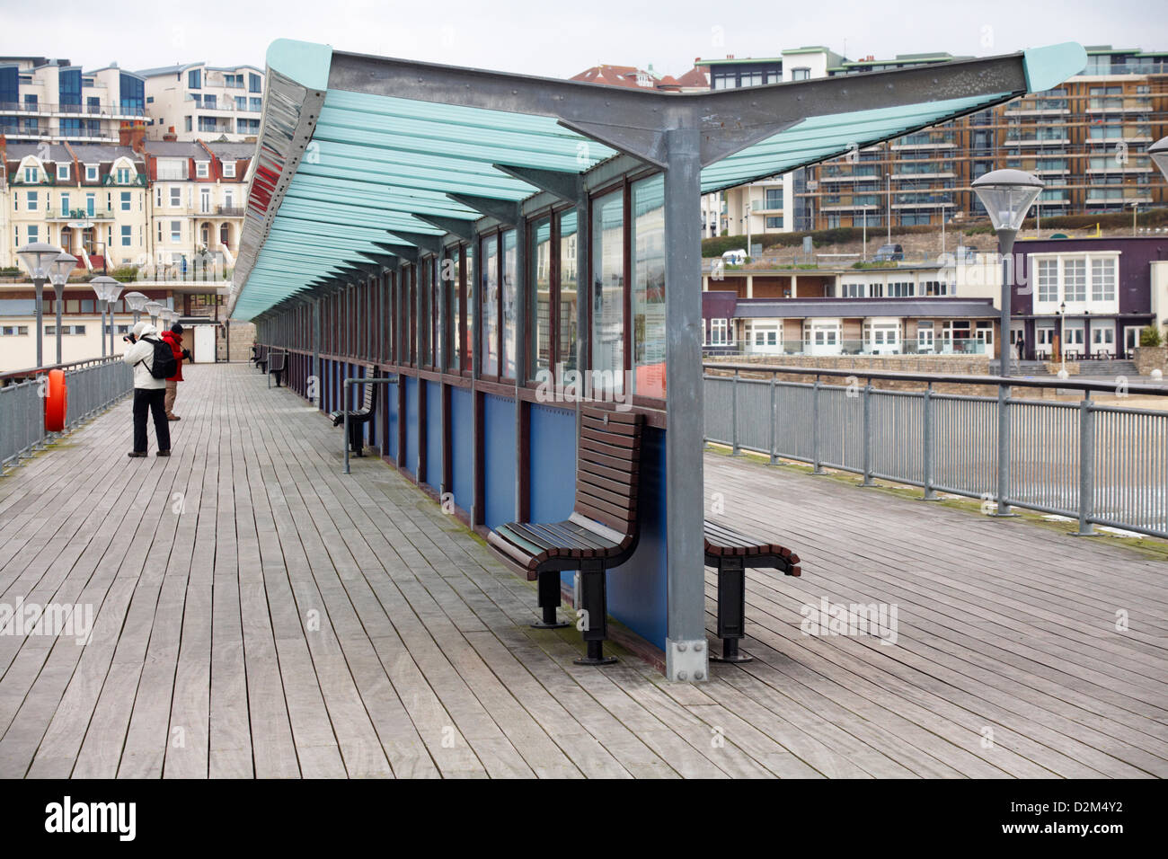 Boscombe pier, Bournemouth, Dorset in January Stock Photo - Alamy