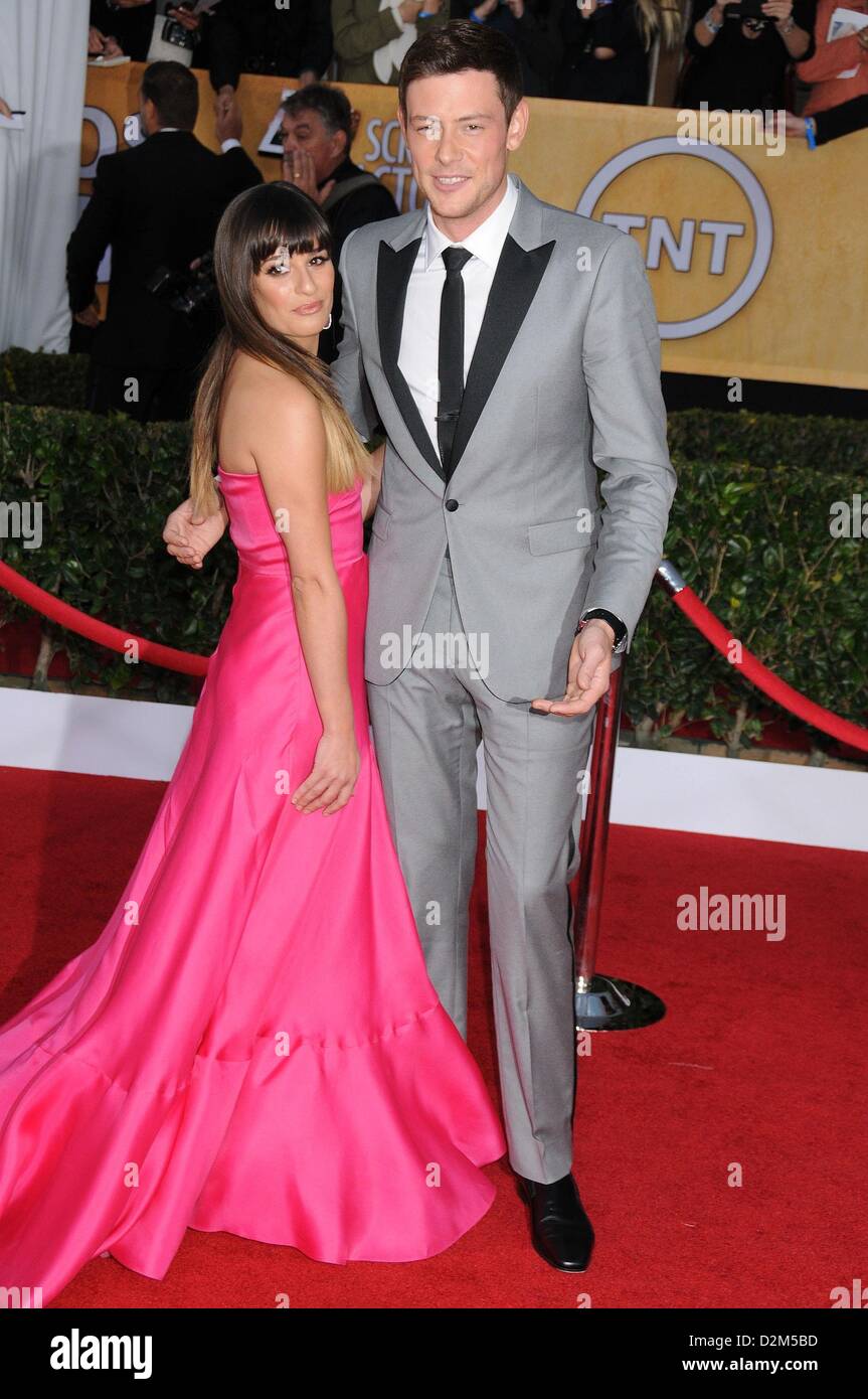 Los Angeles, California, USA. 27th January 2013. Actress LEA MICHELE ...