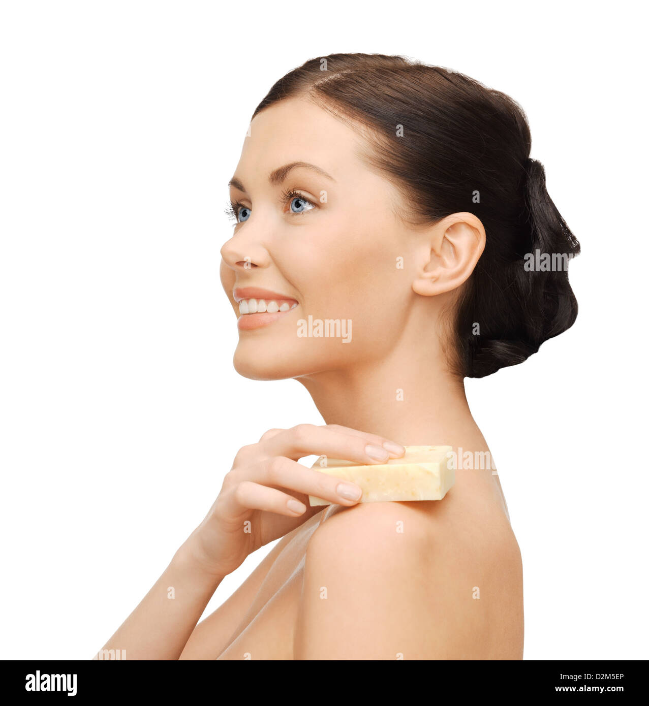 woman with soap Stock Photo - Alamy