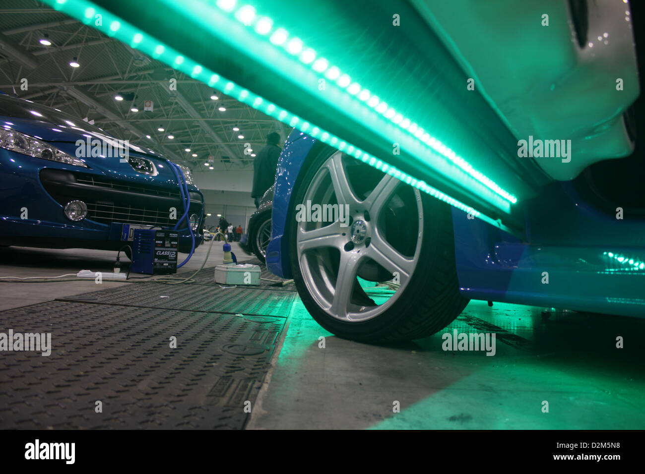 Rome, Italy. 27th January 2013. Tuning Show(Car customisation) in Rome ...