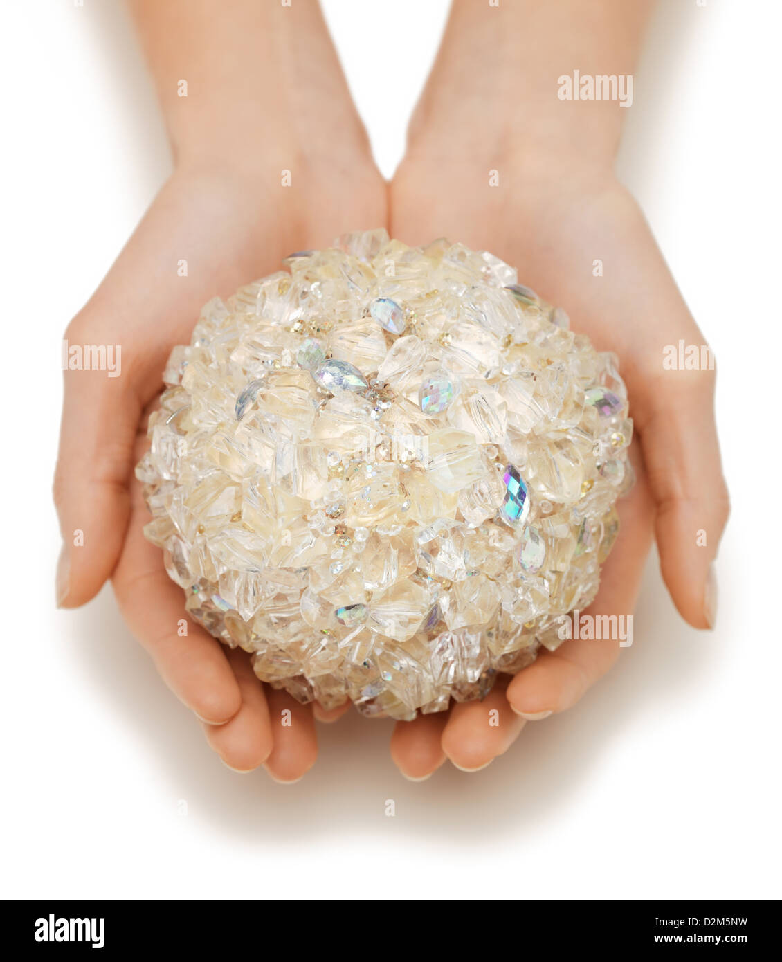 Woman hand palms Cut Out Stock Images & Pictures - Alamy