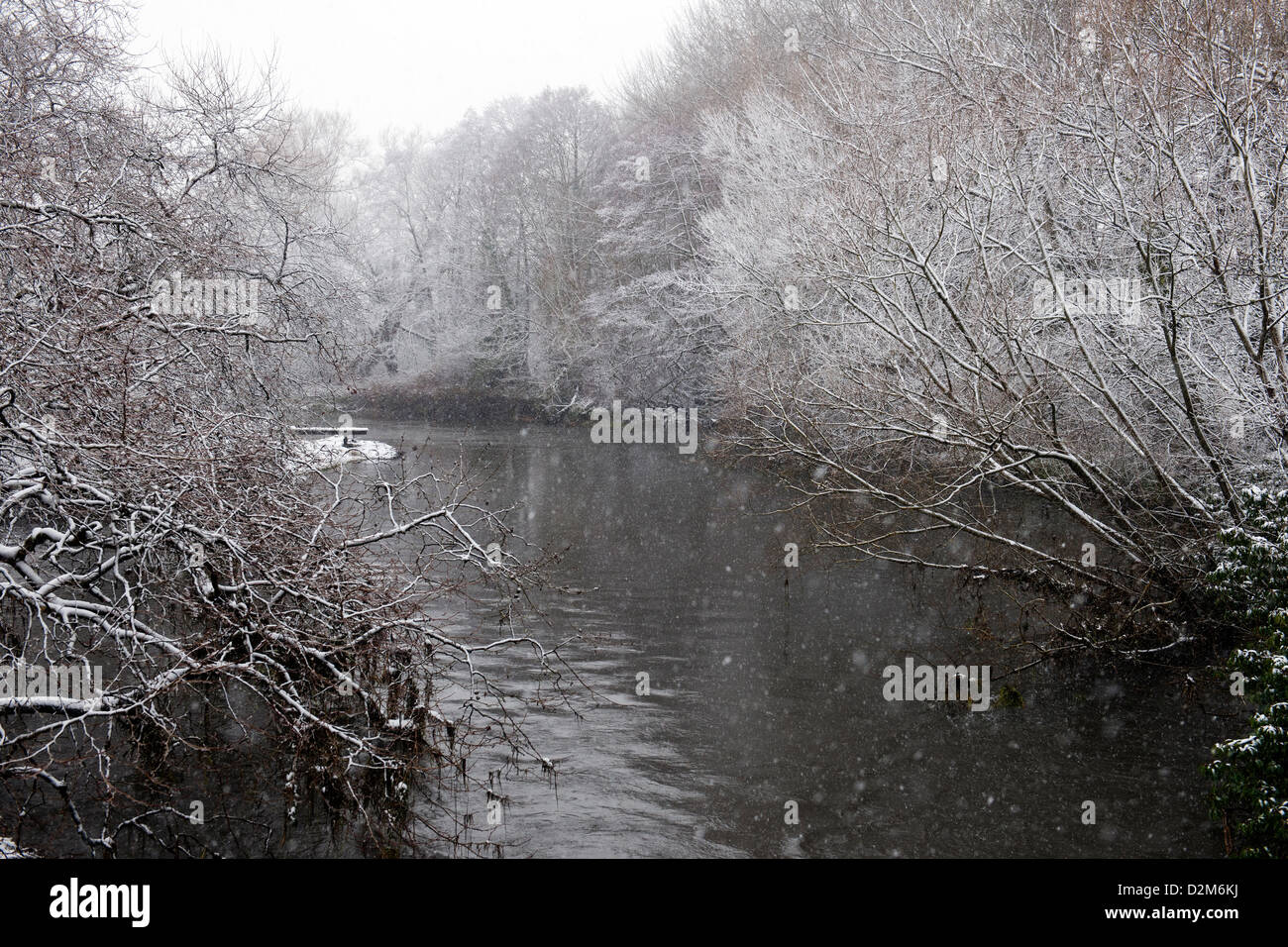 River Test, Totton, Hampshire, England, Uk Stock Photo - Alamy
