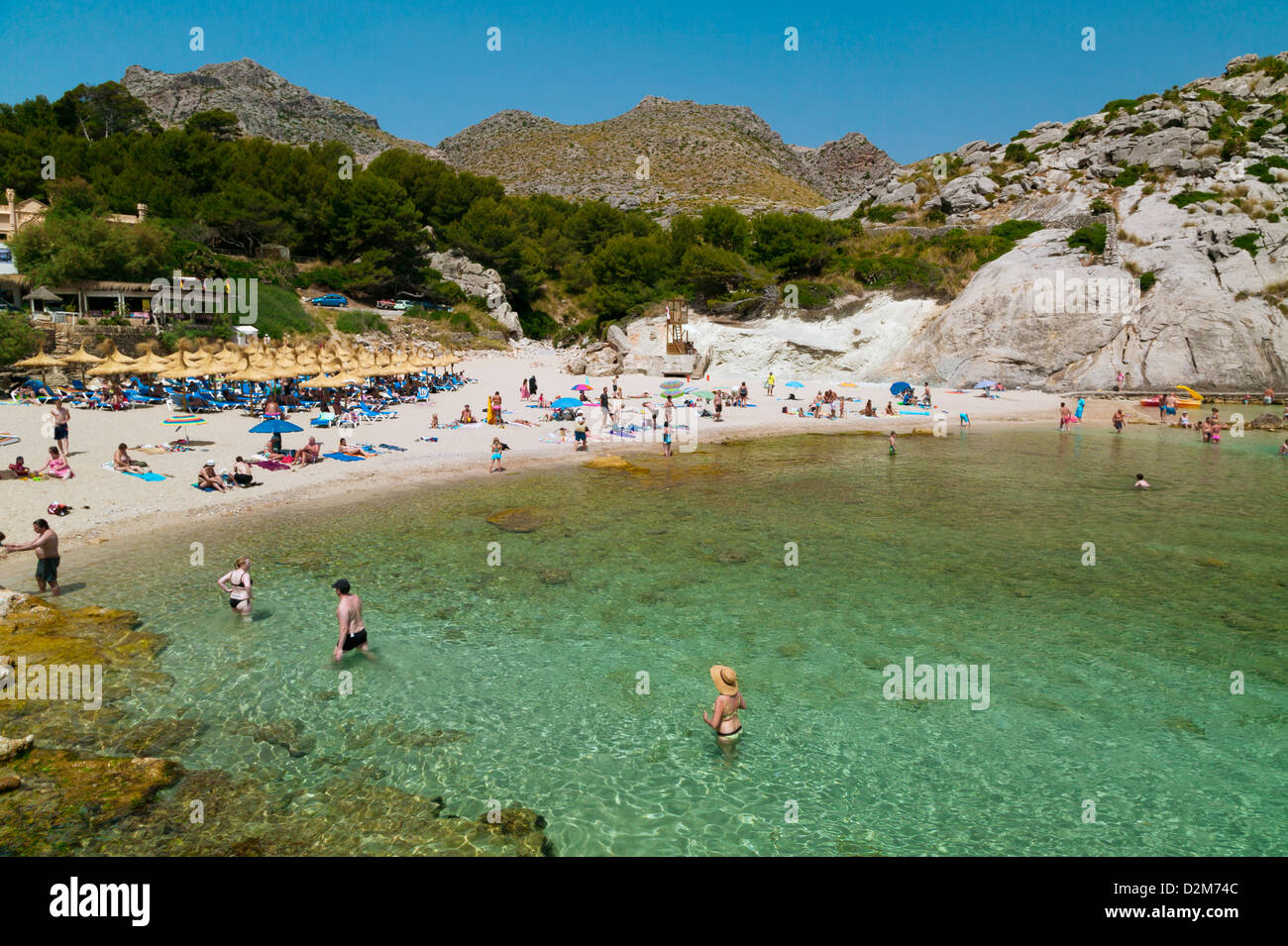 Cala Barques, Island Of Palma,Balearic Islands,Spain Stock Photo - Alamy
