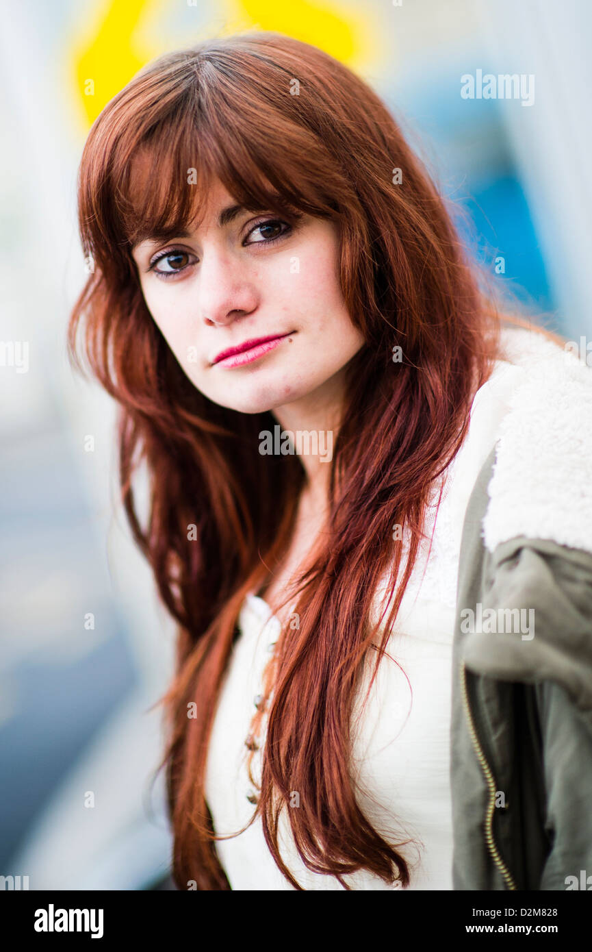 Normal Teenage Girl Brown Hair