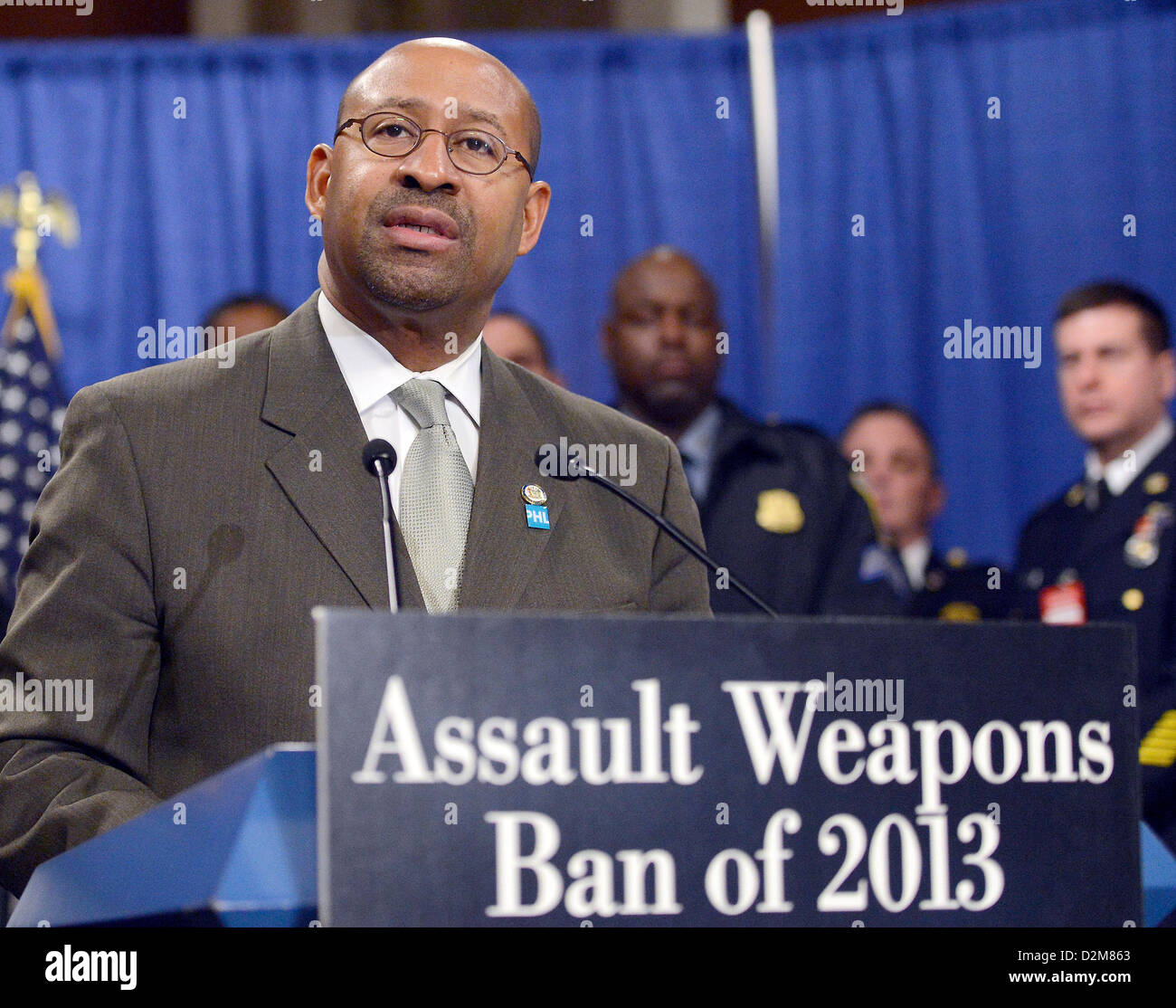 Mayor Michael A. Nutter of Philadelphia speaks at a press conference to ...