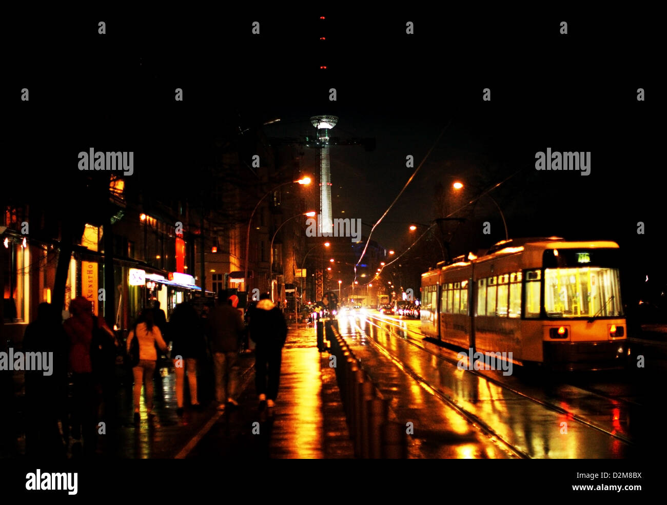Berlin tram transportation hi-res stock photography and images - Alamy