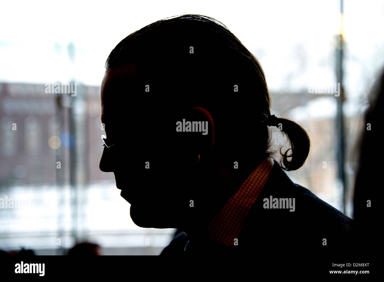 Sweden's Minister of Finance Mr. Anders Borg speaks at conference about ...