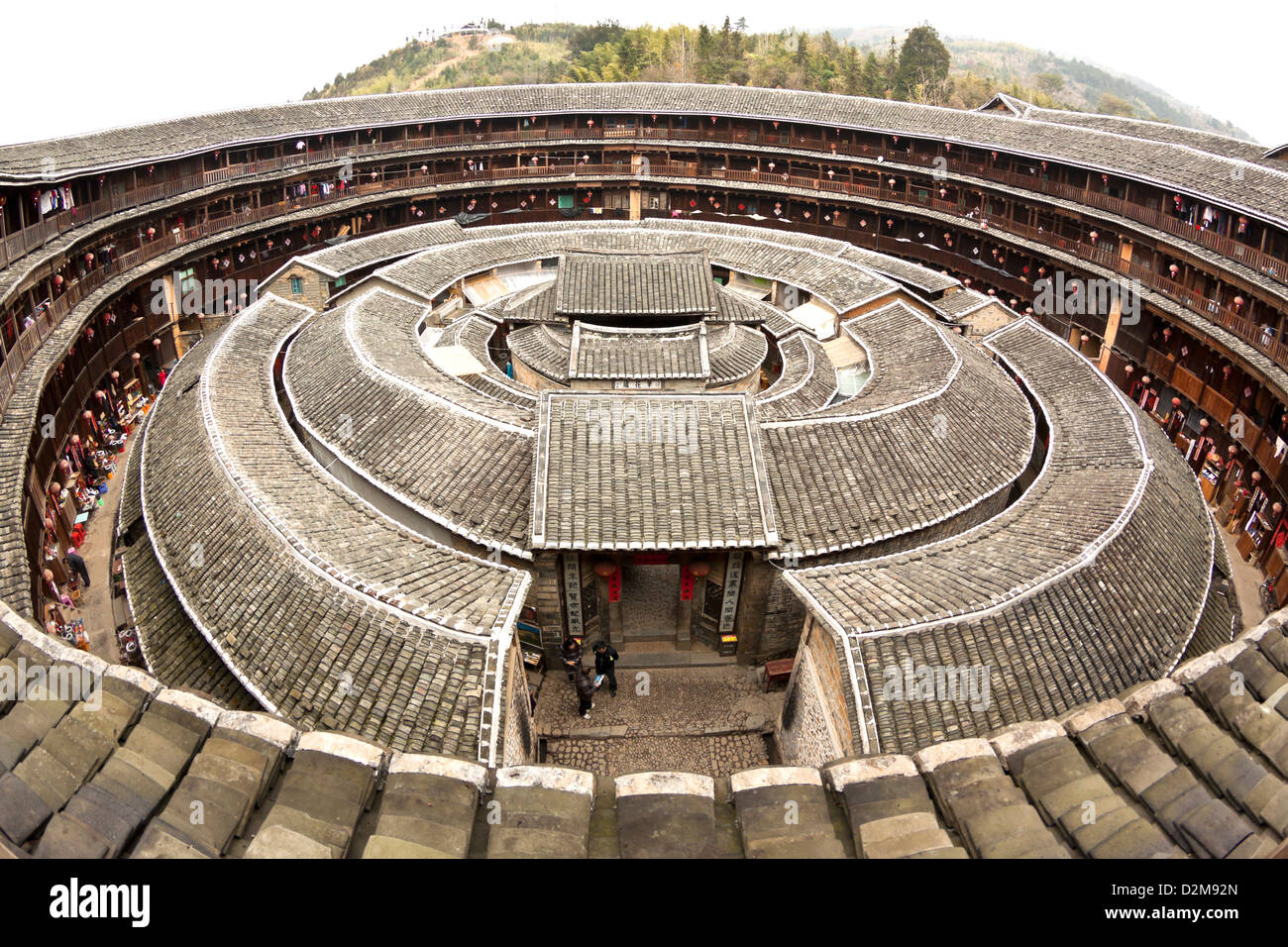 Tulou houses in Fujian, China Stock Photo - Alamy