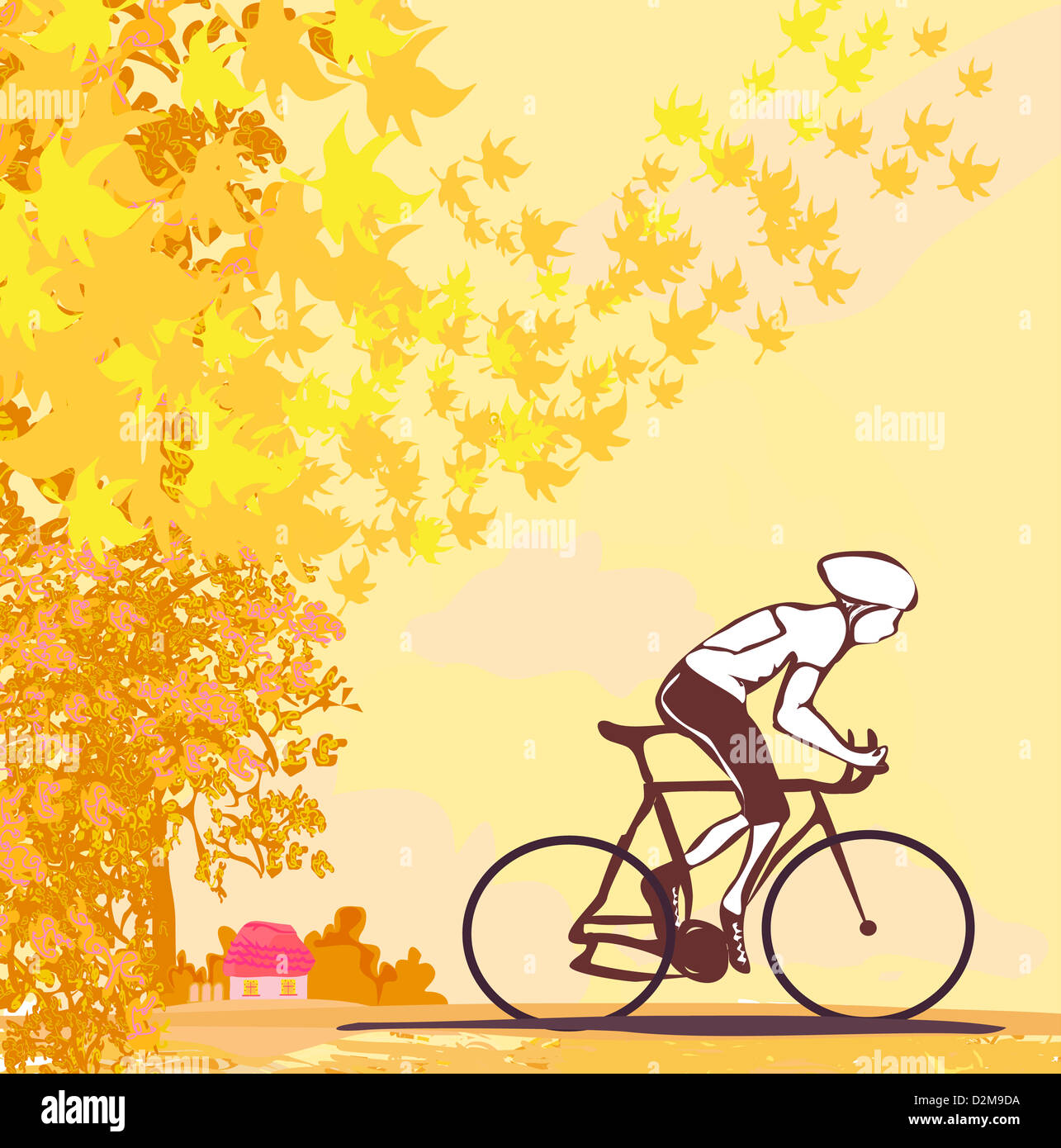 outdoor autumn bike riding Stock Photo - Alamy
