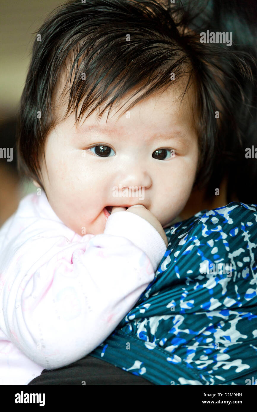 Asian baby girl Stock Photo - Alamy