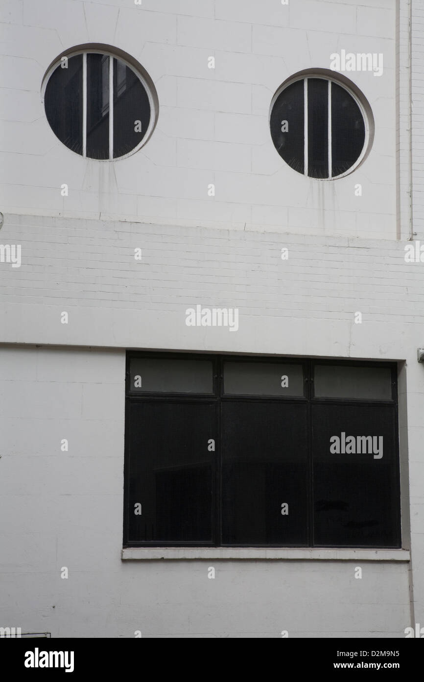Face like building Stock Photo - Alamy