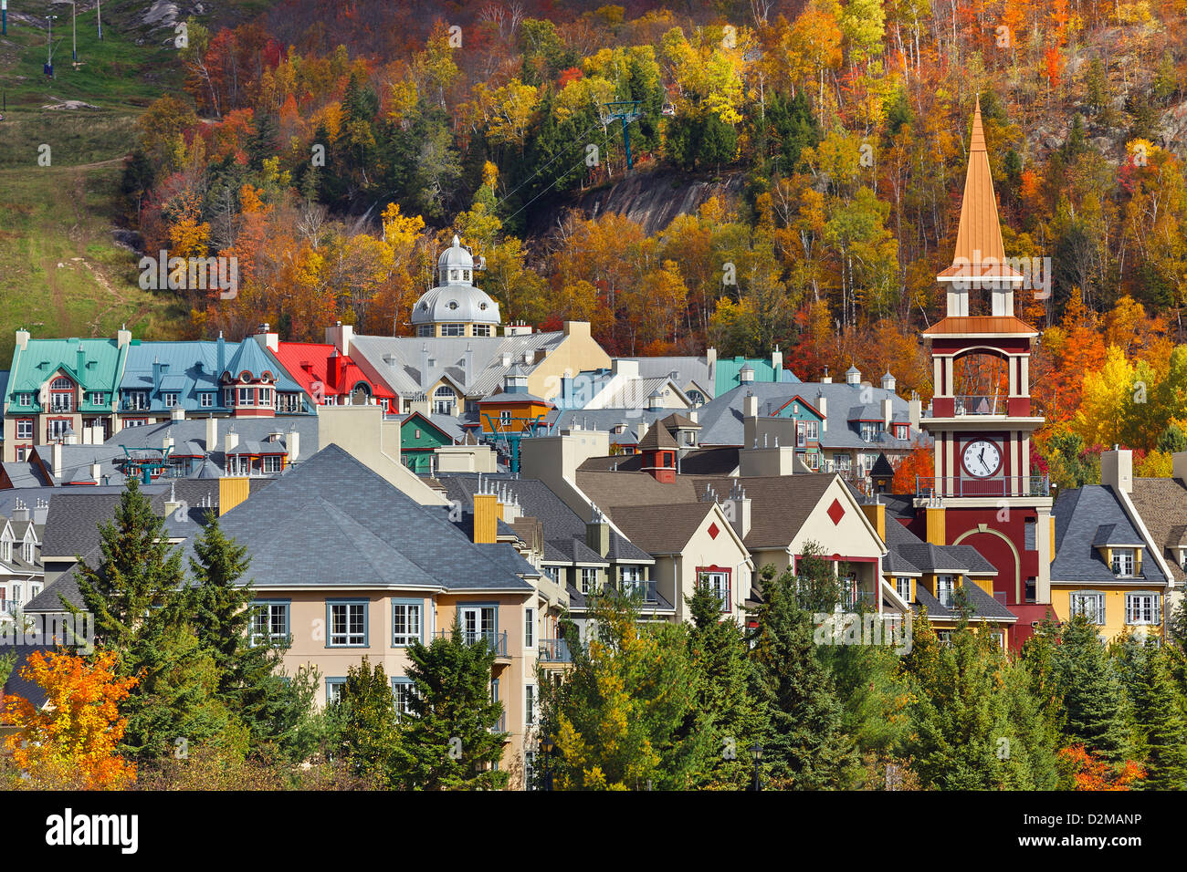 Mont tremblant village hi-res stock photography and images - Alamy