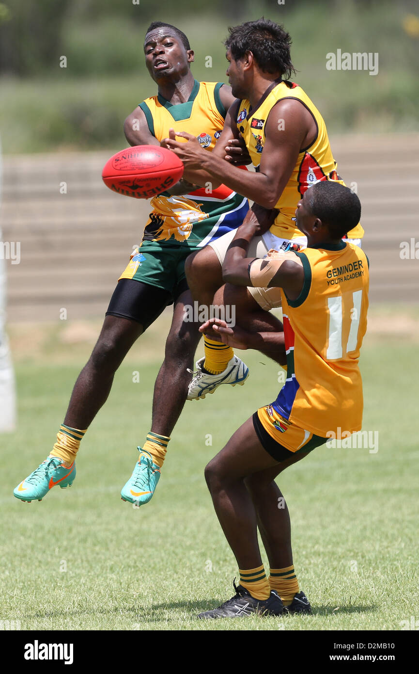 POTCHEFSTROOM, SOUTH AFRICA - JANUARY 28, Kyle Jackson (Whyalla, SA) of ...