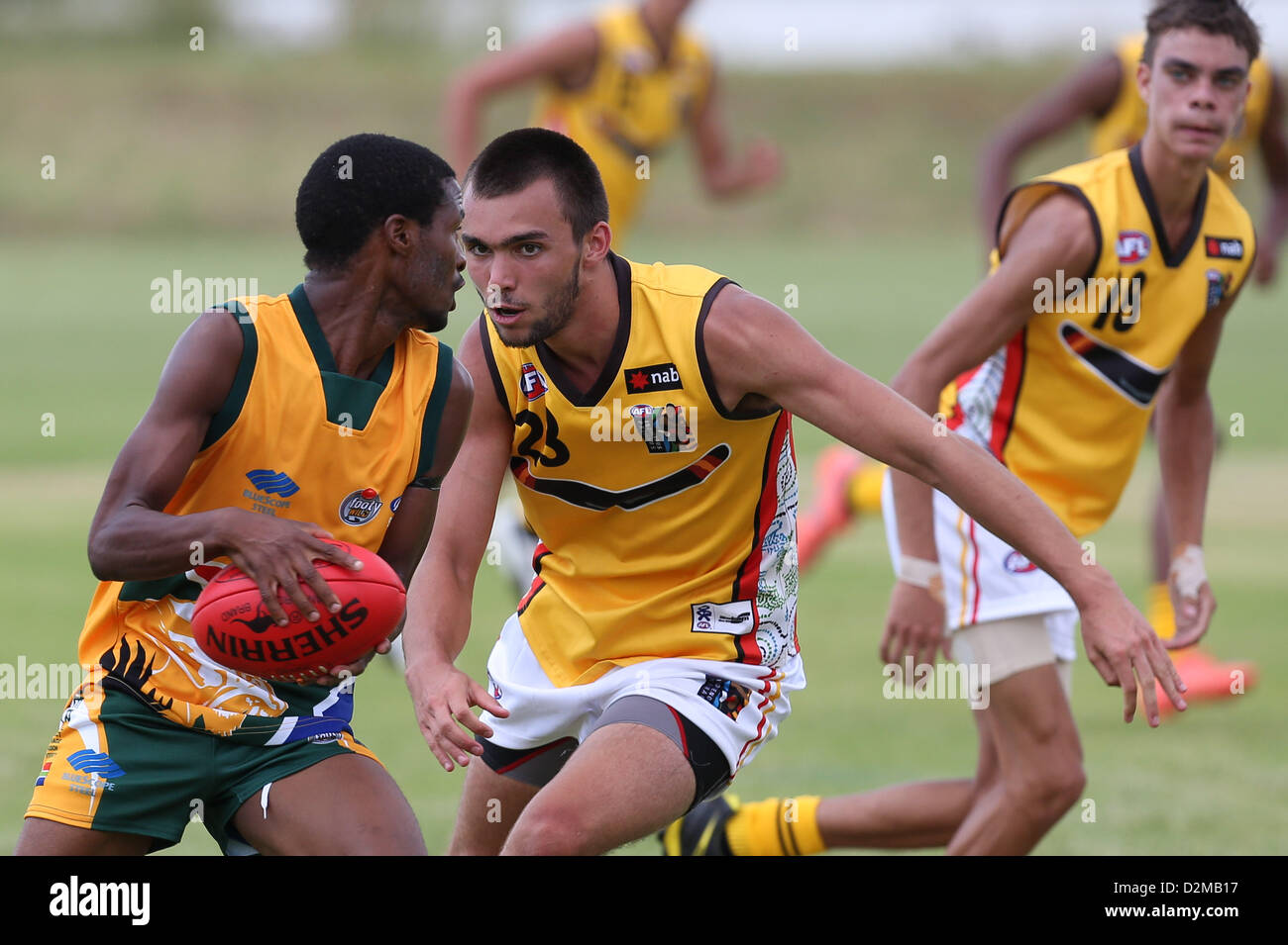 POTCHEFSTROOM, SOUTH AFRICA - JANUARY 28, Jayden Gerrand (Sinagra, WA ...