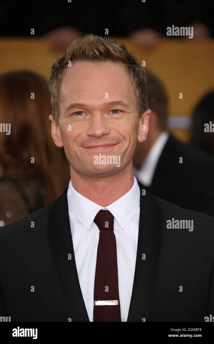 Actor Neil Patrick Harris arrives at the 19th Annual Screen Actors ...