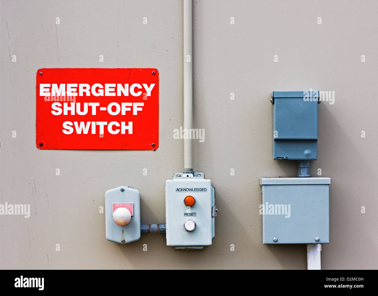 Emergency stop buttons hi-res stock photography and images - Alamy