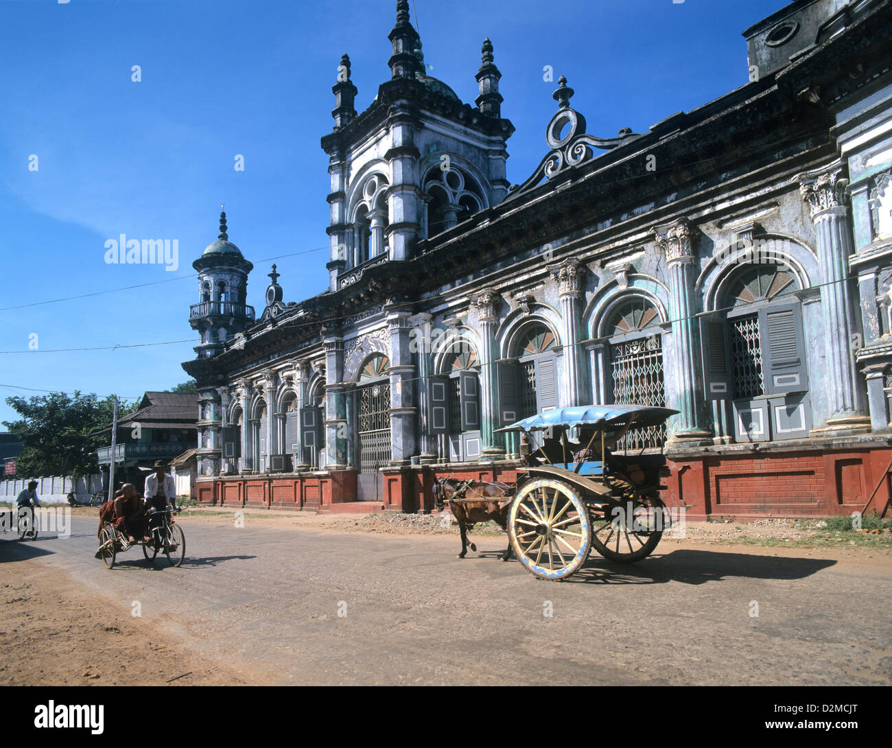 Myanmar, Burma, Mon State, Mawlamyine (Moulmein), Kaladan Mosque Stock ...