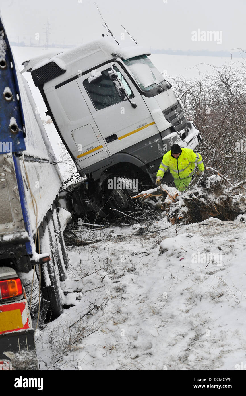 Romanian truck driver died in a car accident on the D2 motorway near ...