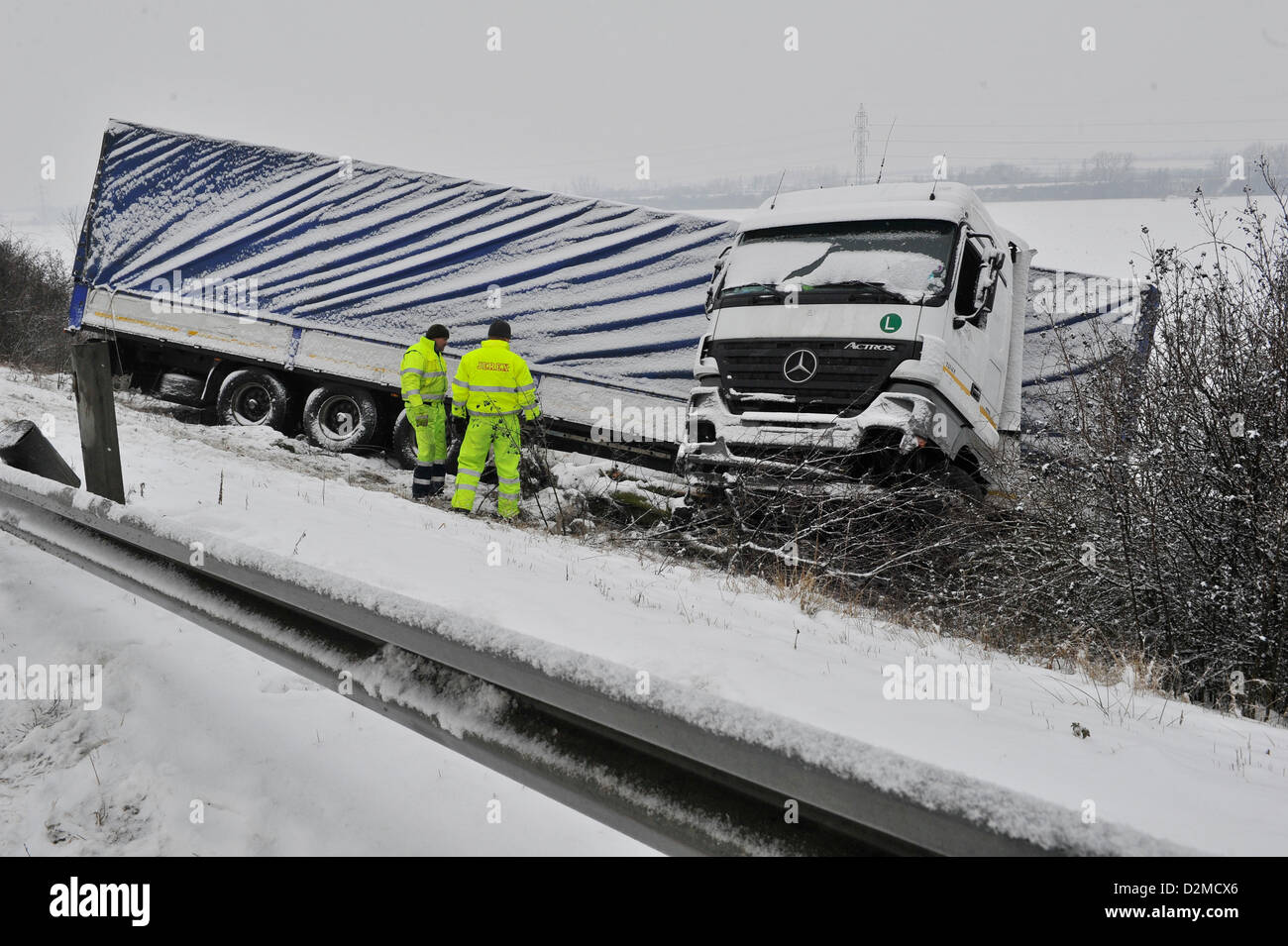 Romanian truck driver died in a car accident on the D2 motorway near ...