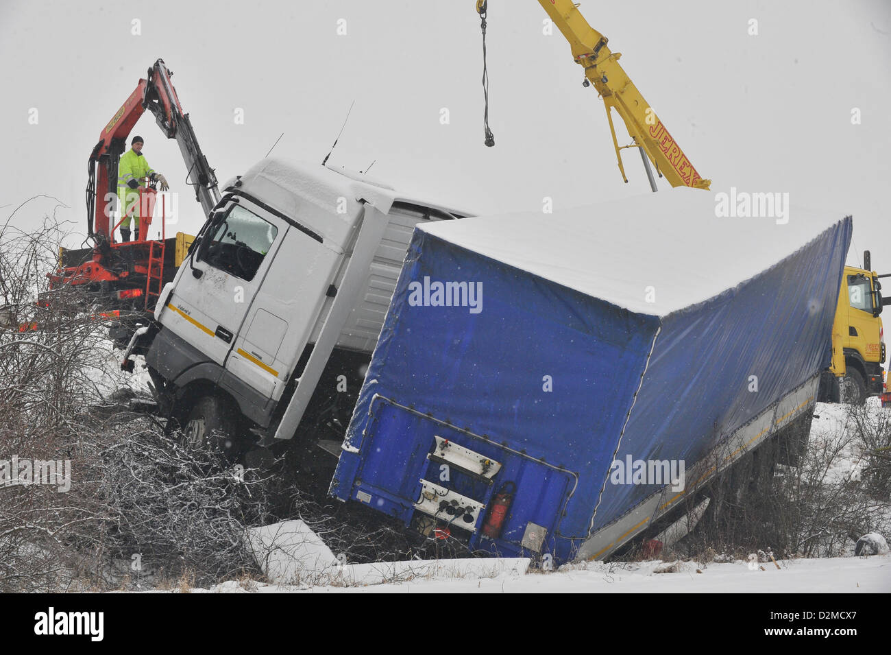 Romanian truck driver died in a car accident on the D2 motorway near ...
