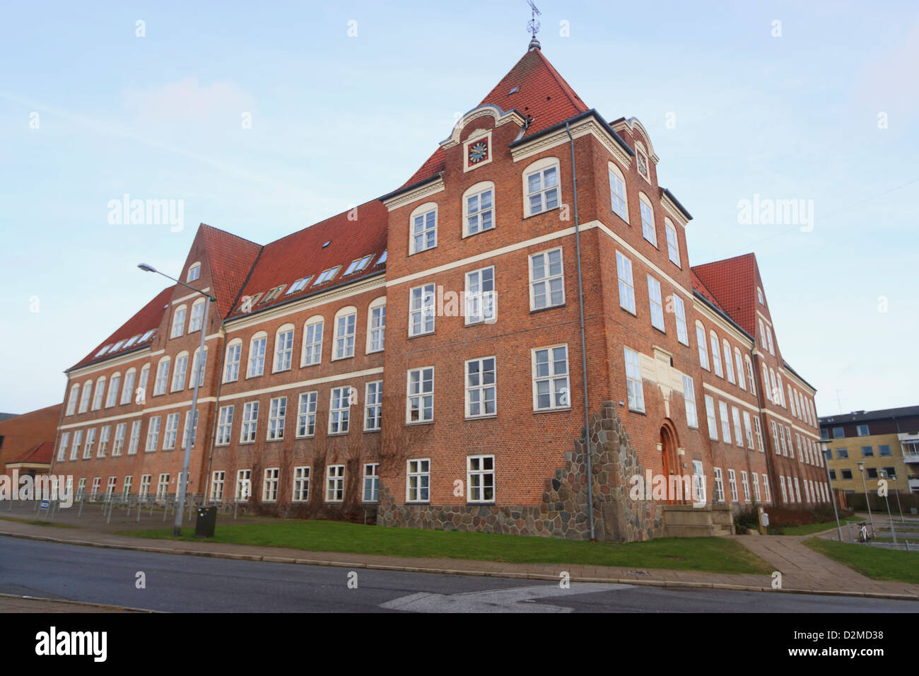 Building in Randers, Denmark Stock Photo - Alamy
