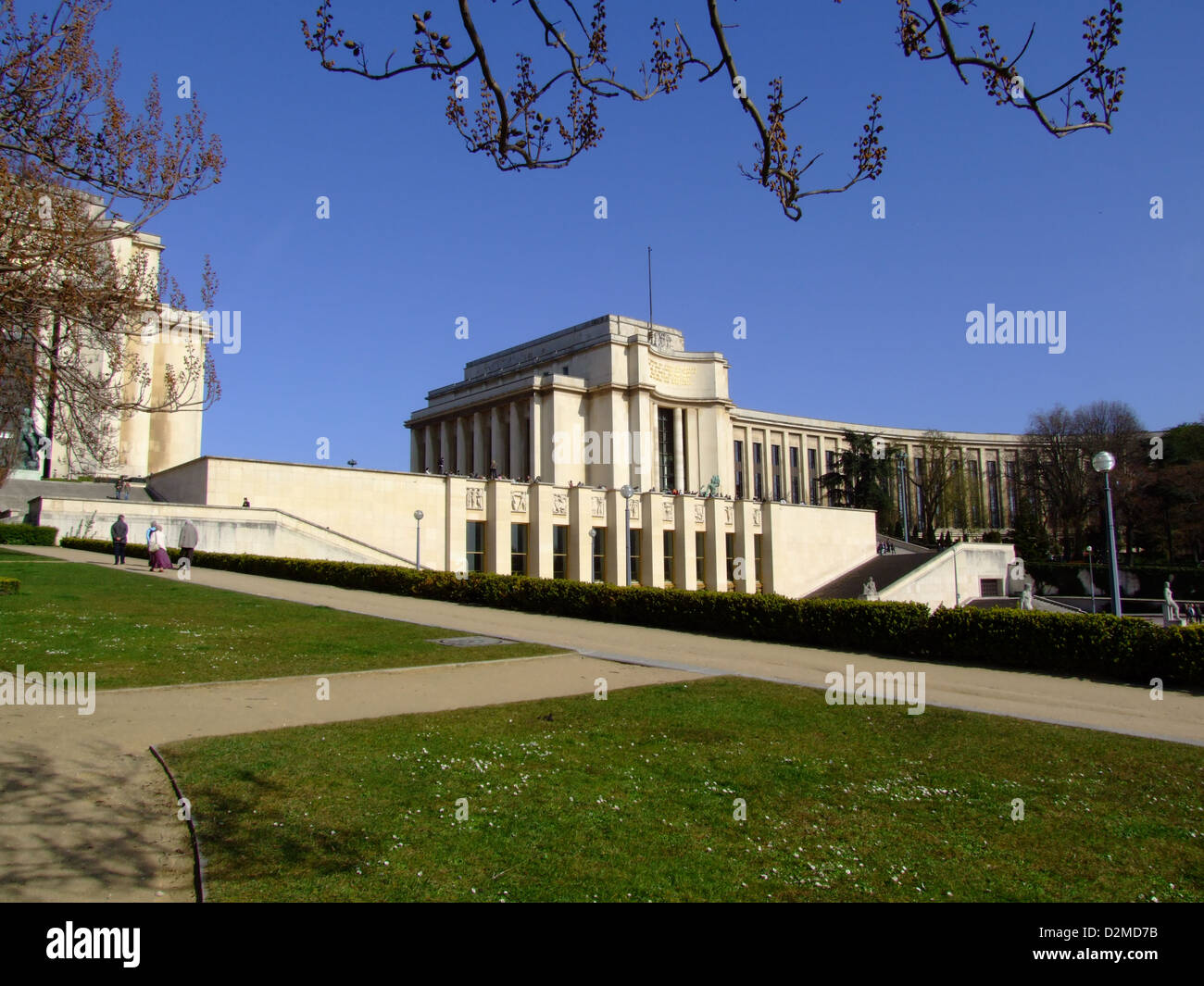 The Trocadéro is a prominent area in Paris, France, located across the ...