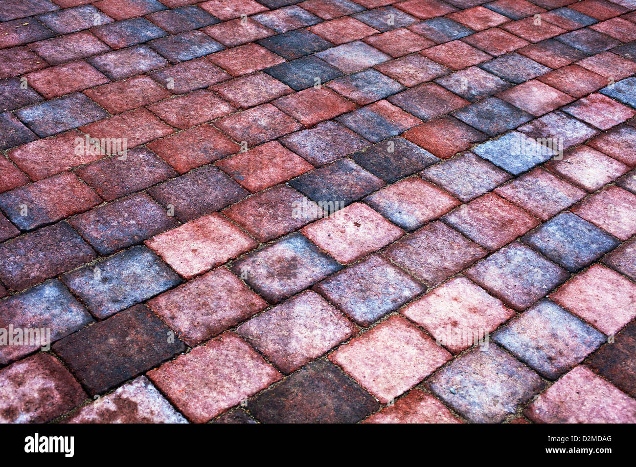 red brick walkway Stock Photo - Alamy