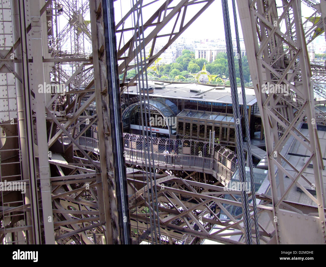 The Eiffel Tower in Paris, France, is one of the most iconic landmarks ...