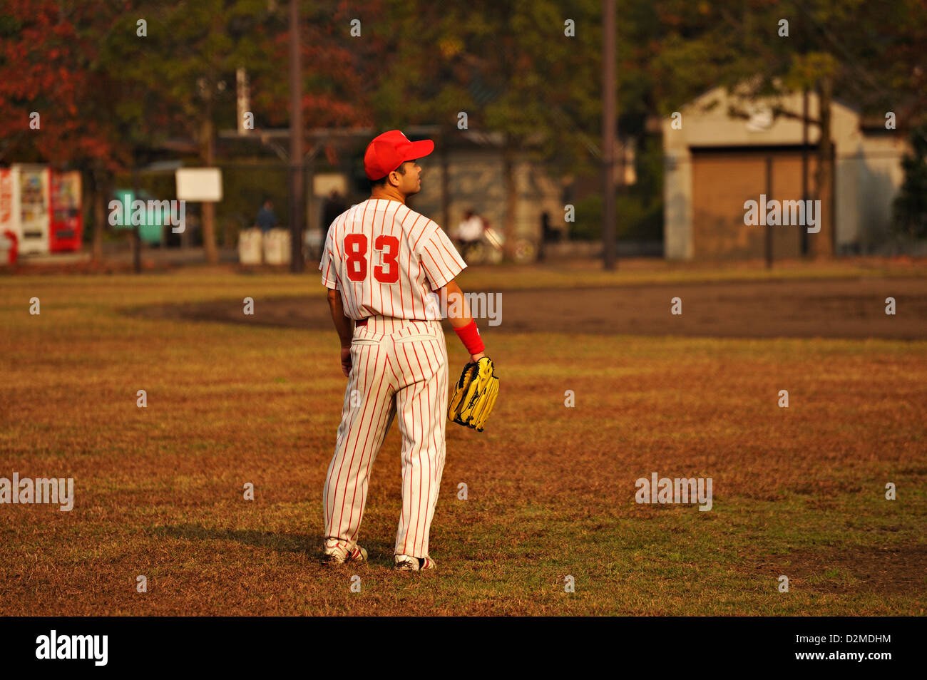 Baseball player at practice in Kyoto, Japan Stock Photo - Alamy Baseball player at practice in Kyoto, Japan Stock Photo - Alamy
