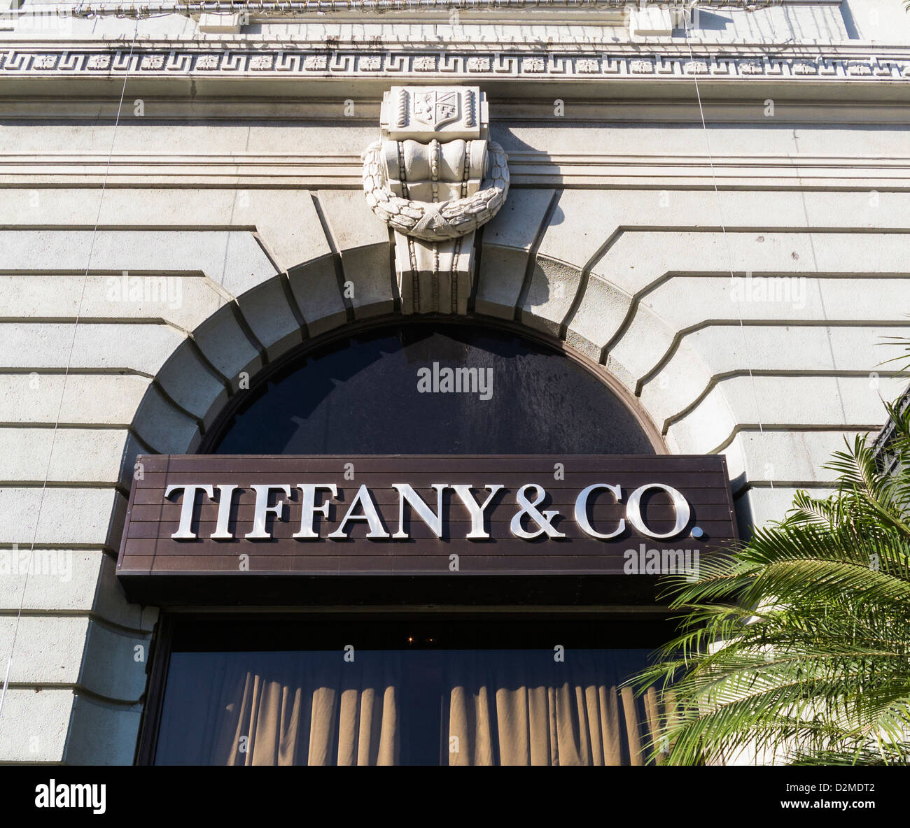 Tiffany store logo Stock Photo - Alamy