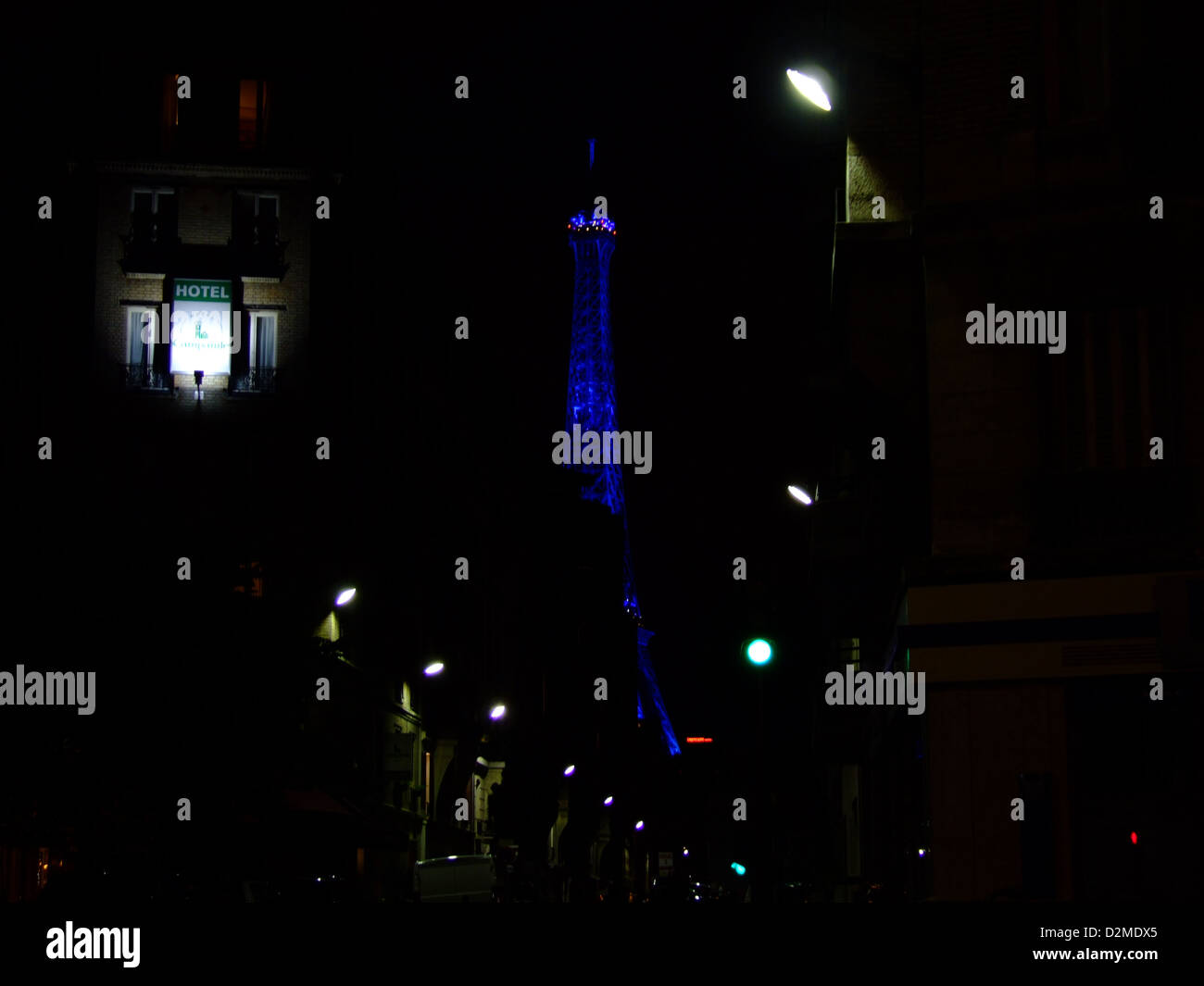 The Eiffel Tower in Paris, France, is one of the most recognized ...