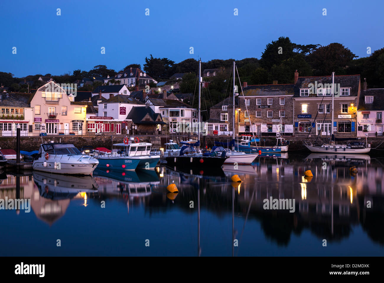 Padstow Harbour at first light, Cornwall Stock Photo - Alamy