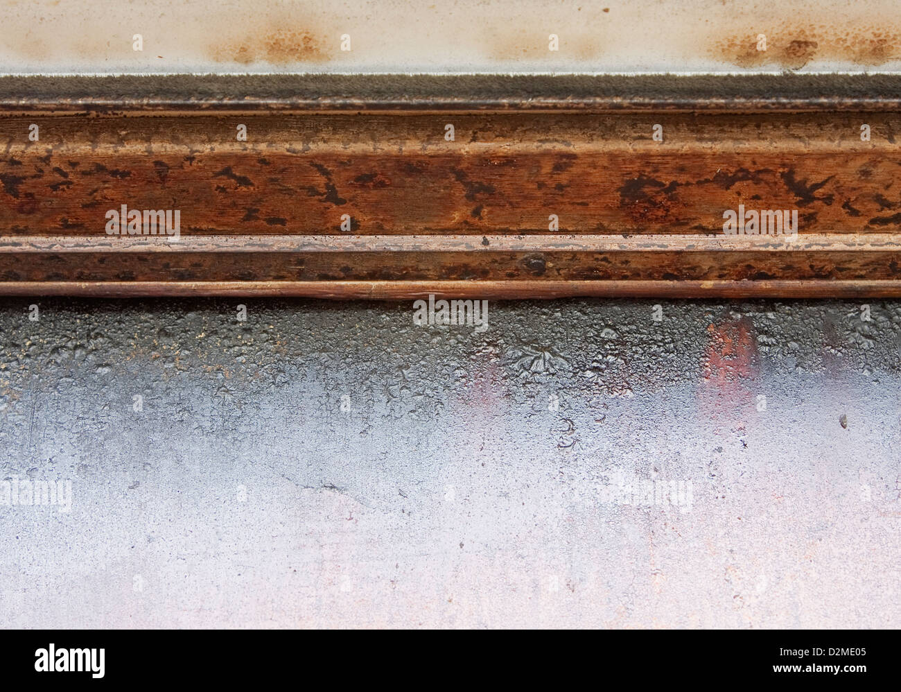 detal of window and frame of burnt building Stock Photo - Alamy