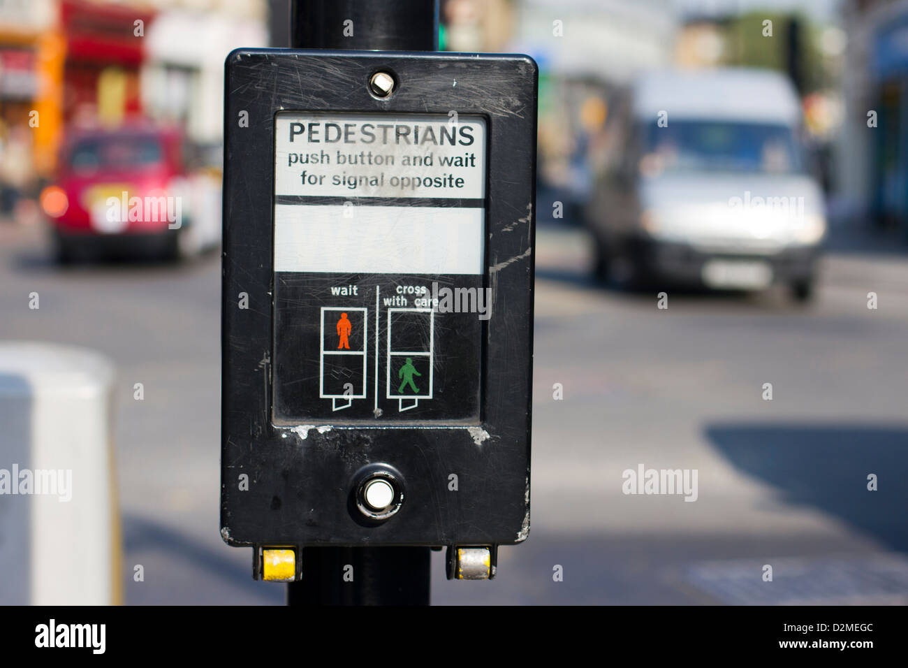 London Pedestrian Crossing Stock Photo - Alamy