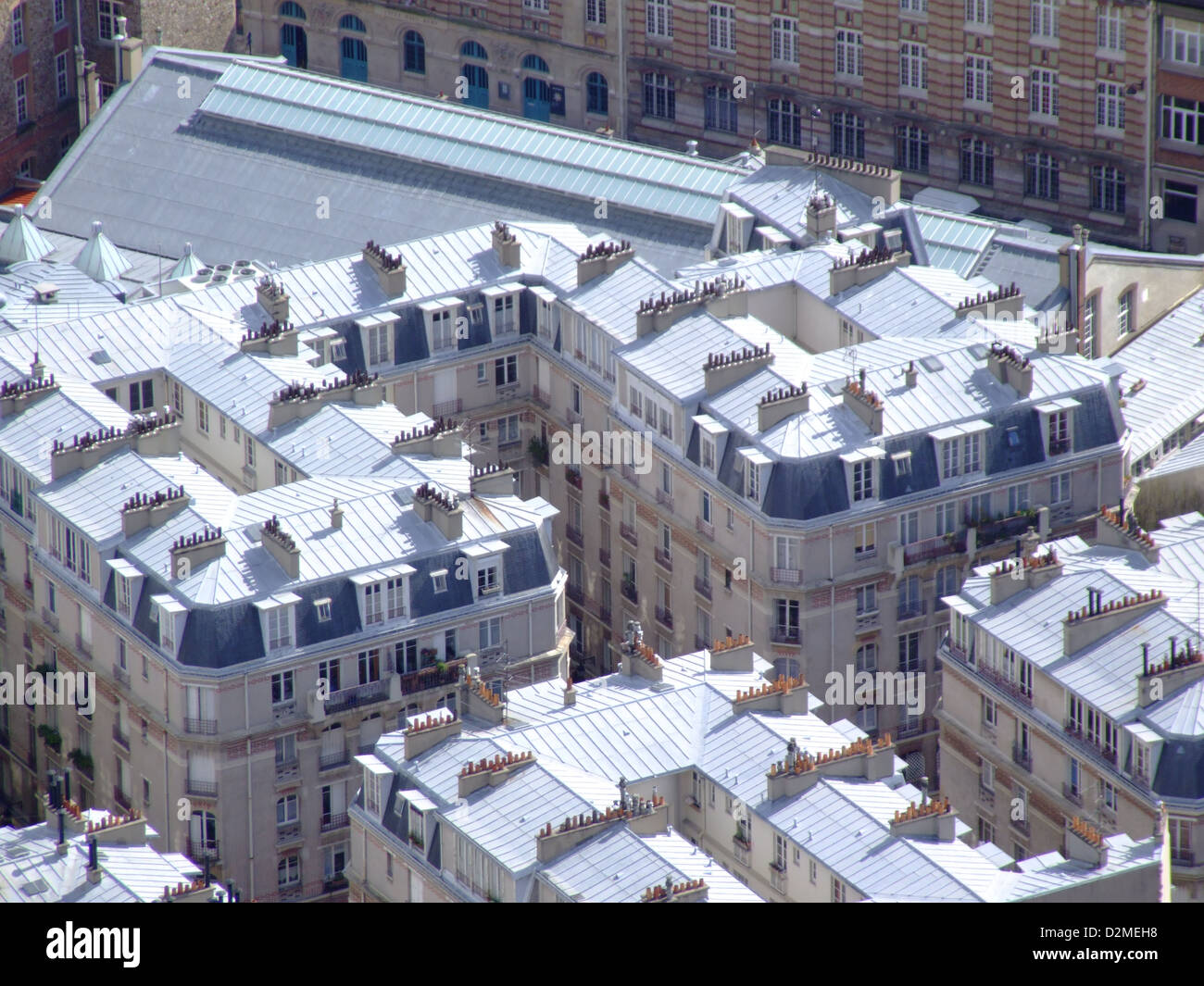 The Paris Roofs of Paris, France, are an iconic feature of the city’s ...
