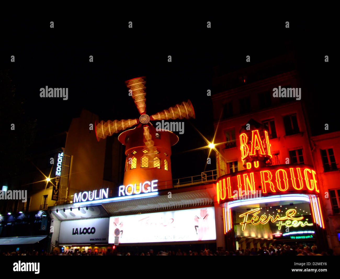 Moulin Rouge is a famous cabaret located in Paris, France. Known for ...