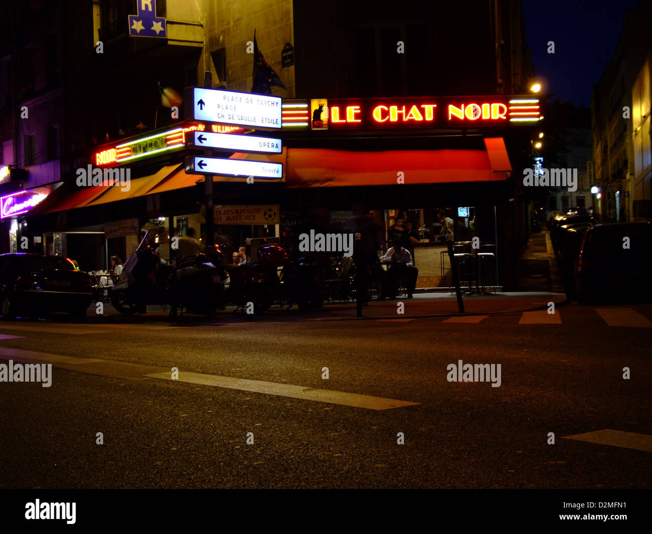 Le chat noir hi-res stock photography and images - Alamy