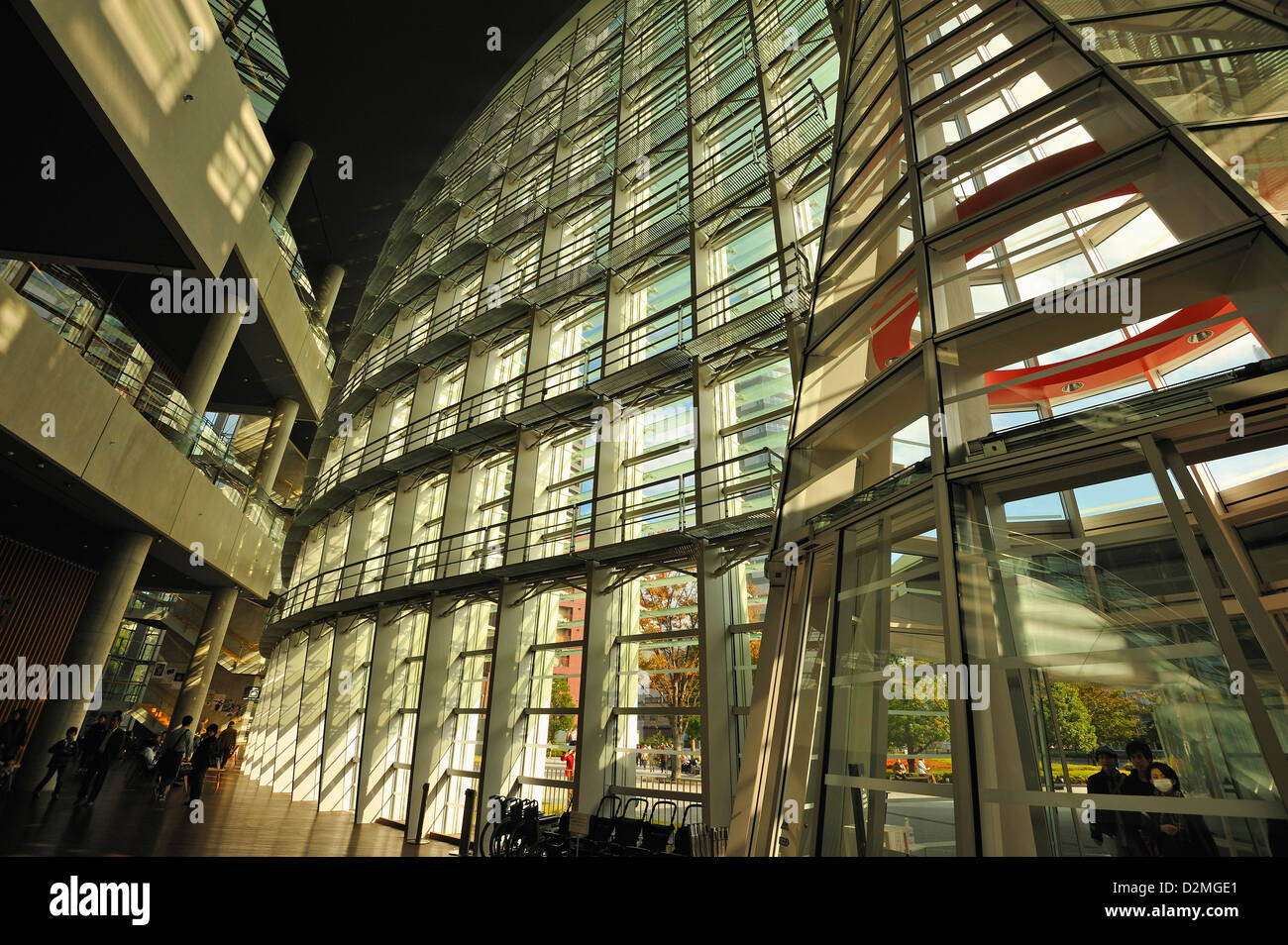 Tokyo Metropolitan Museum interior, Tokyo, Japan Stock Photo - Alamy