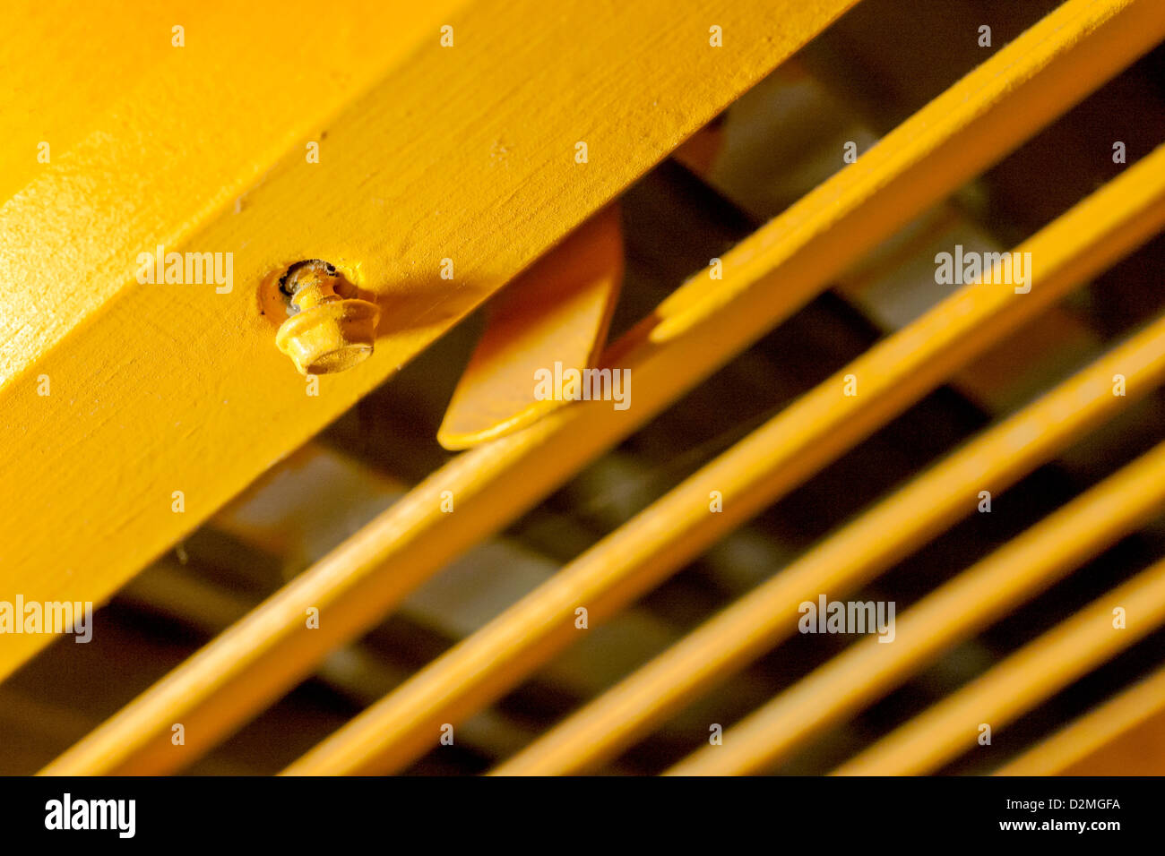 A loose screw shows the need for home repair Stock Photo - Alamy
