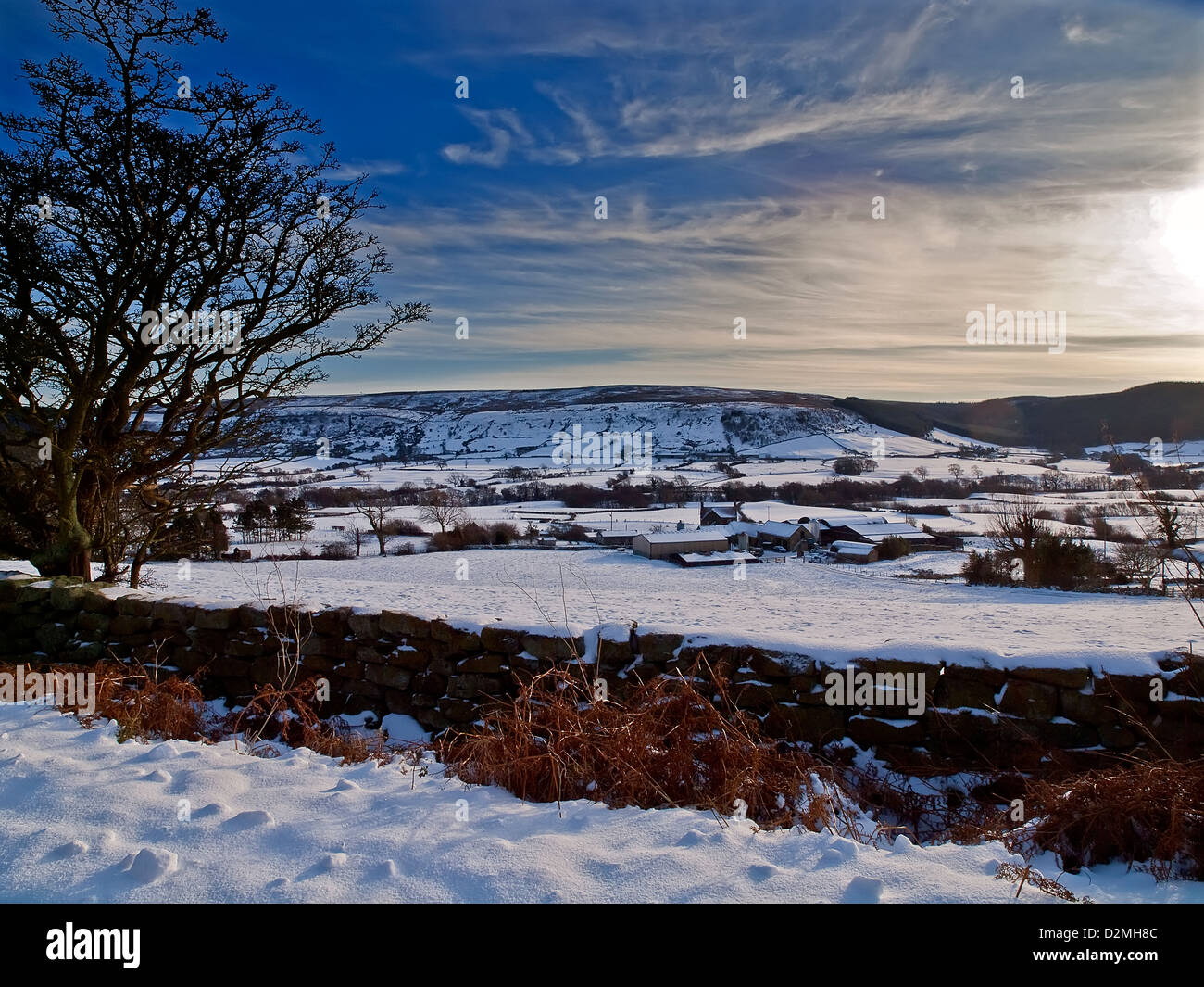 Yorkshire farm snow hi-res stock photography and images - Alamy