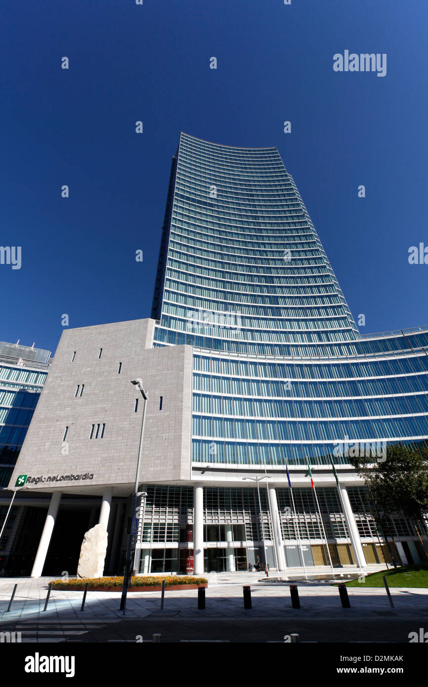 Lombardy regional government building in Milan Stock Photo - Alamy